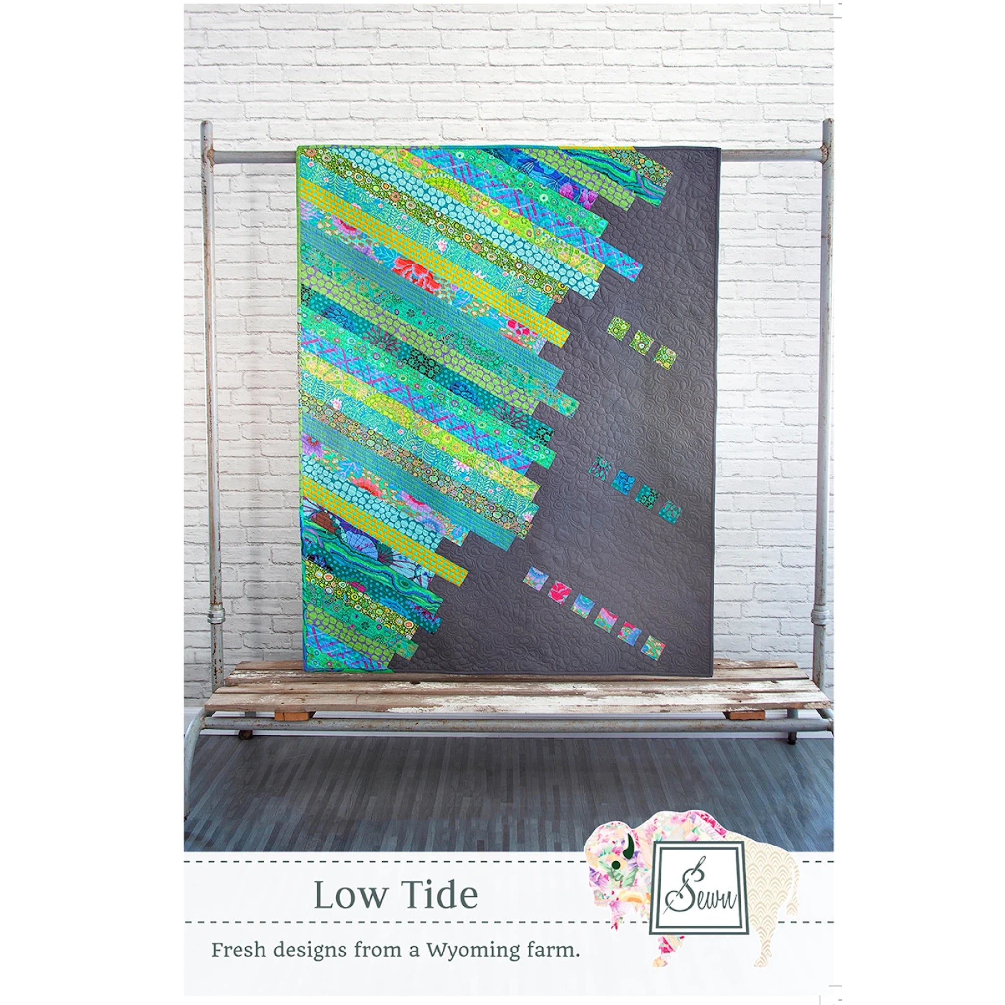 Low Tide Quilt Pattern by Sewn Wyoming | Apothecary Fabrics